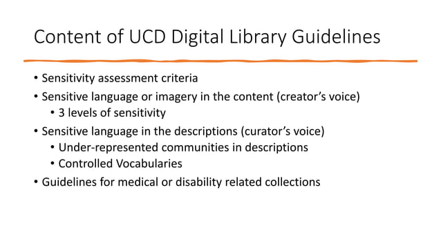 Considering creators, context, and communities: implementing ethical cataloguing guidelines in ...