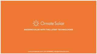 Ornate Solar x Enphase | PPT