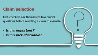 Facts and Fears: Fact Checking in the Age of Online Misinformation | PPTX