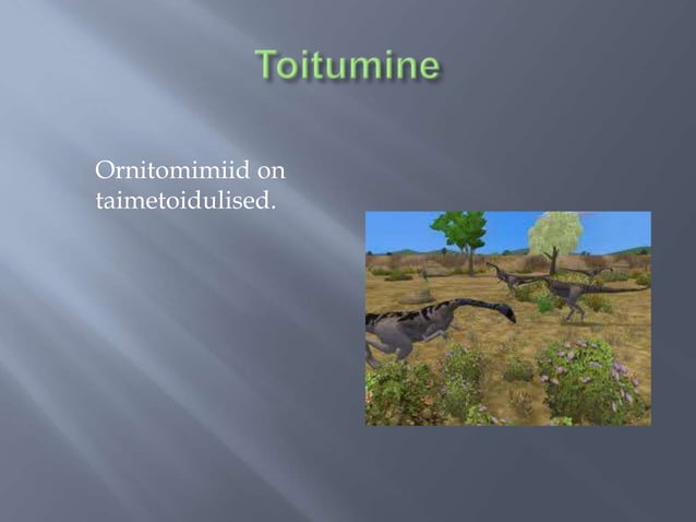 Ornithomimus | PPSX