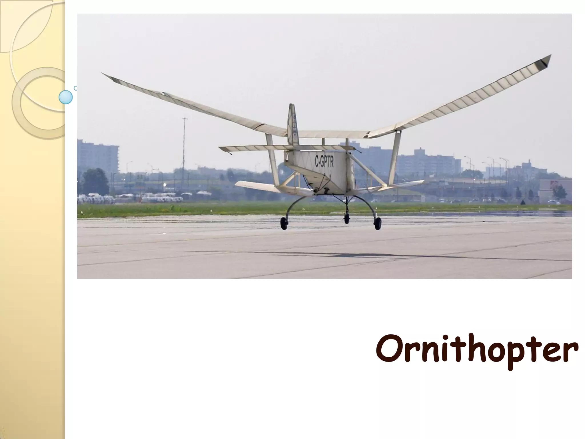 Ornithopter flying wing mecahnism | PDF