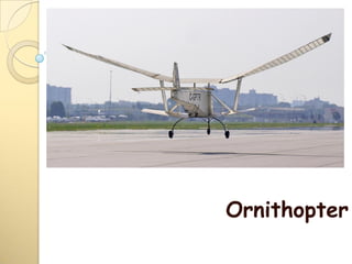 Ornithopter flying wing mecahnism | PDF