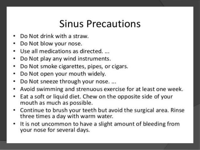 Oro antral communication