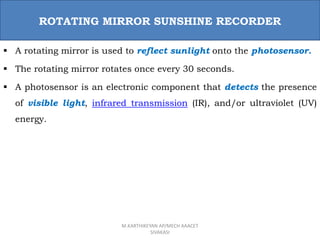 Oro551 res - unit 1 - instruments for measuring solar radiation and sun ...