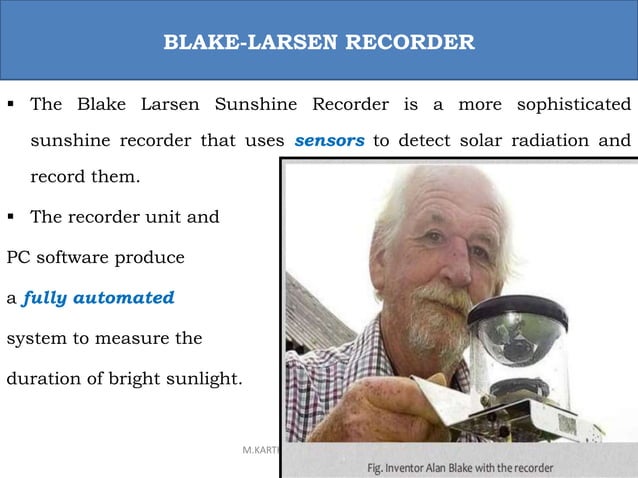 Oro551 res - unit 1 - instruments for measuring solar radiation and sun ...