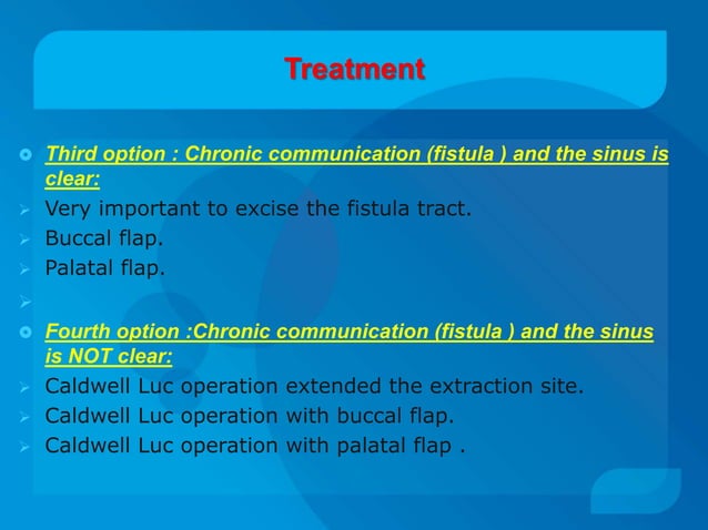 Oroantral Communication by assistant professor dr bayad jaza | PPT