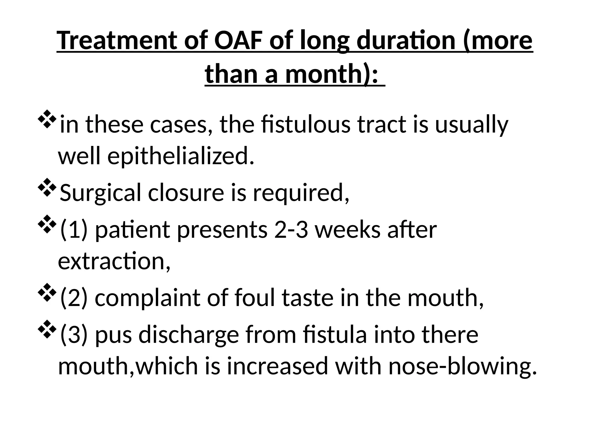 OROANTRAL COMMUNICATION AND FISTULA.pptx