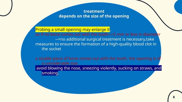 Oroantral Communications.pptx‌ dental surgery | PPTX | Ear, Nose and ...