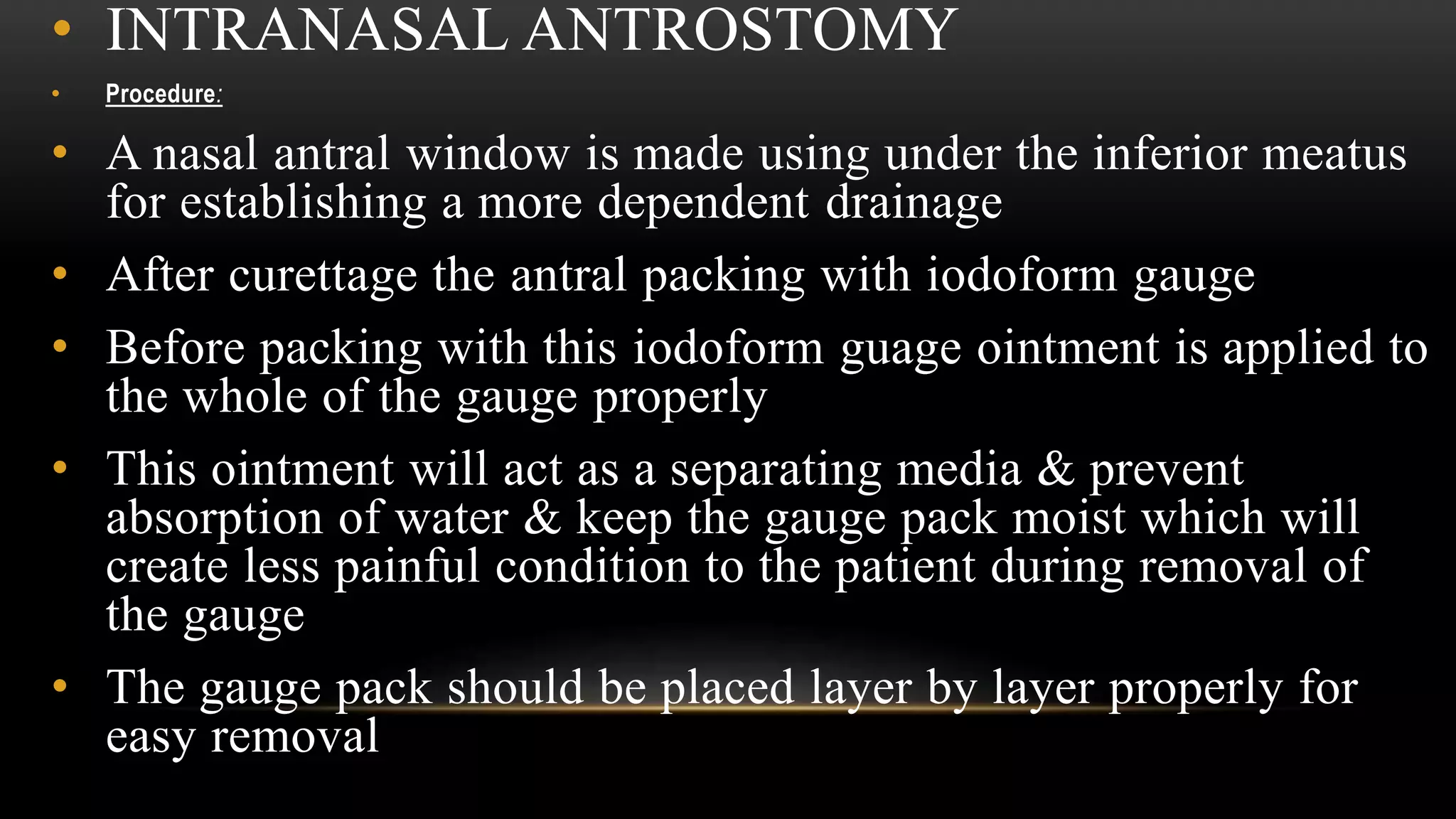 Oroantral fistula | PPTX