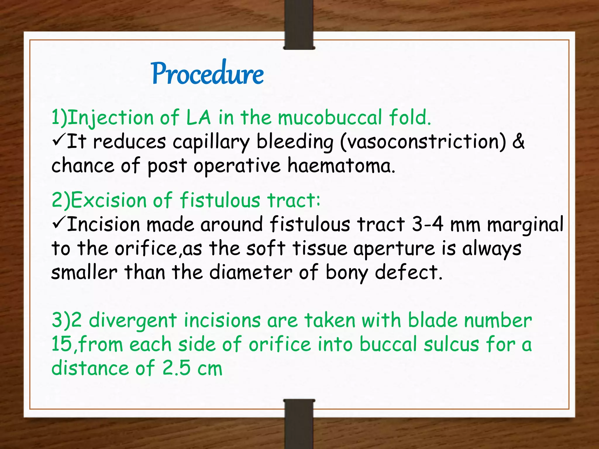 Oroantral fistula | PPTX
