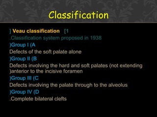 Orofacial clefts | PPT