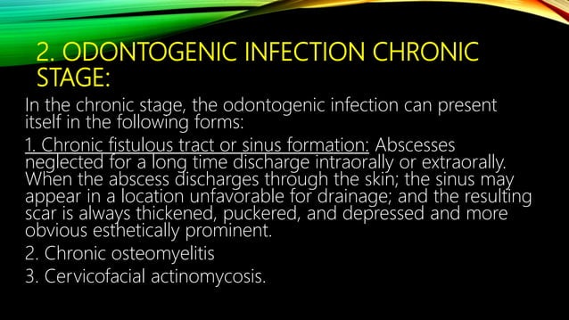 Orofacial infection part 1 | PPTX | Ear, Nose and Throat Conditions ...