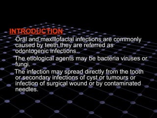 Oro facial infections__oral_surgery_ | PPT