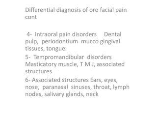 Orofacial pain power point 2021.pptx