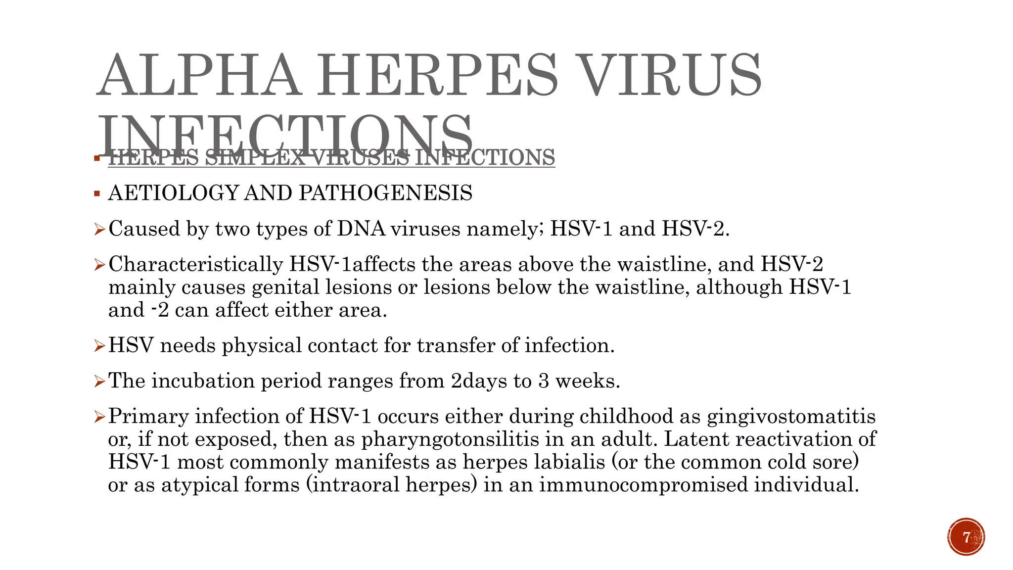 Orofacial viral infections | PPTX