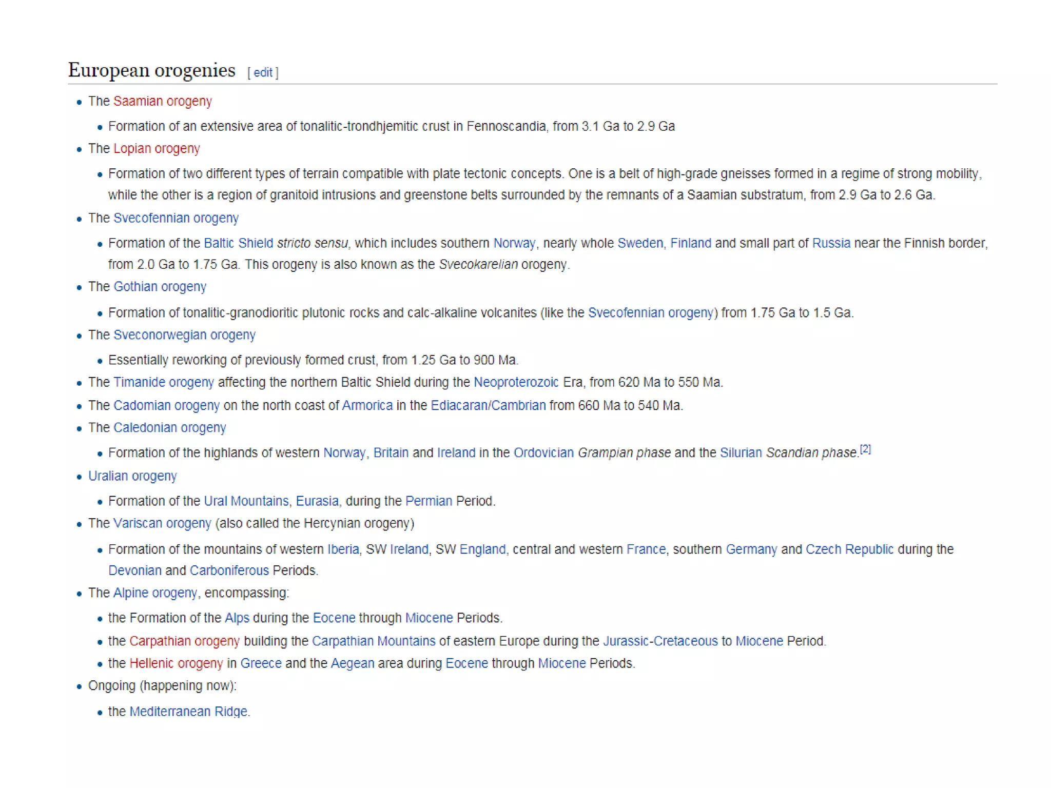Orogenic mountain belts | PPTX