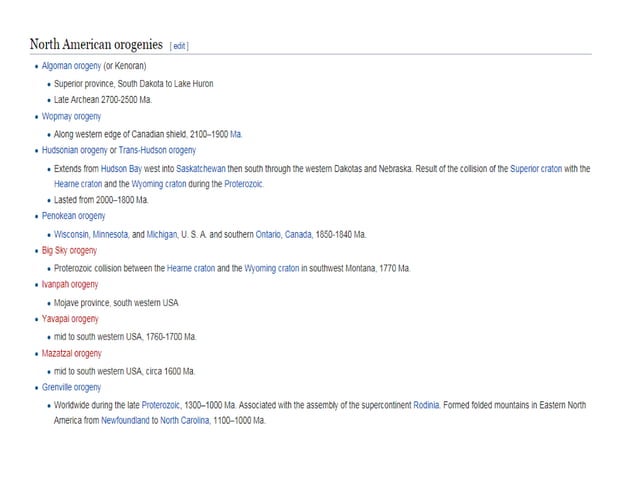 Orogenic mountain belts | PPTX