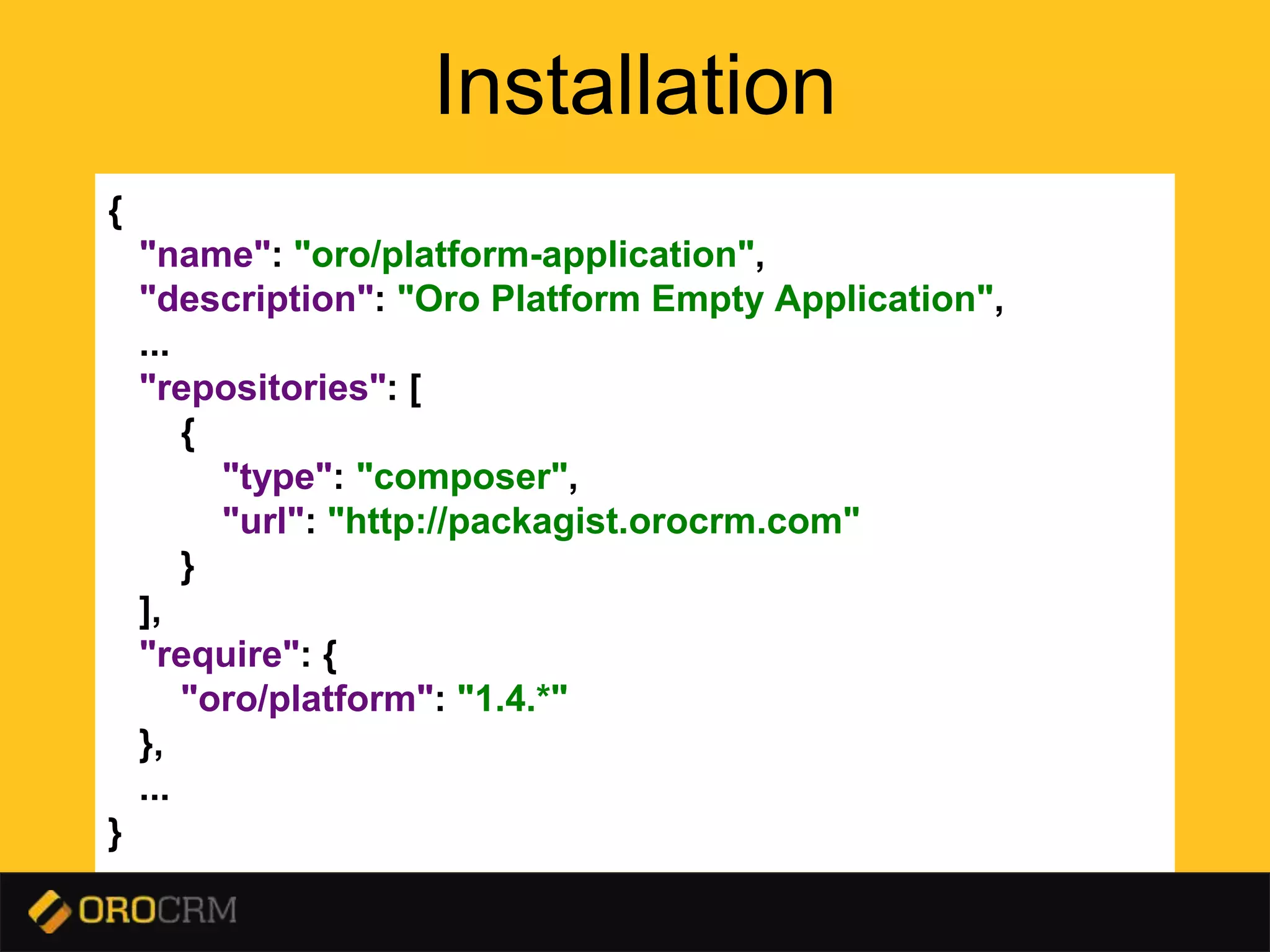 Oro open source solutions | PPTX