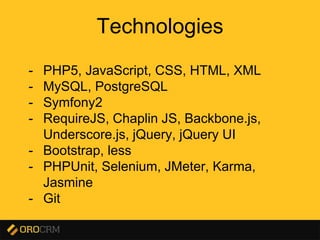 Oro open source solutions | PPTX