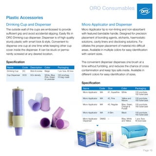 Catalogue Oro international | PDF