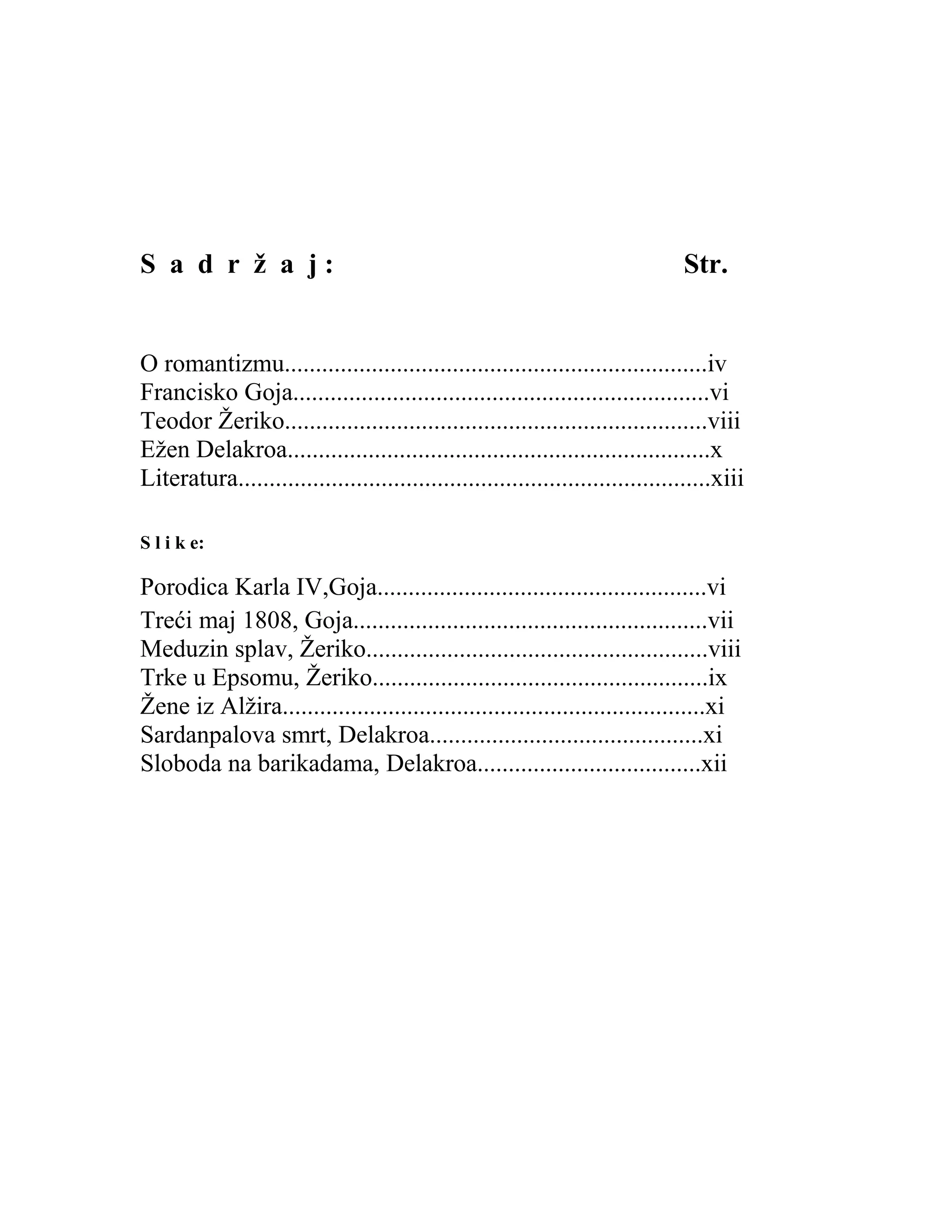 O romantizmu maturski rad | DOC