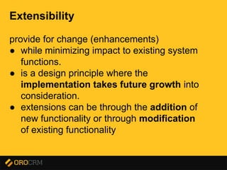 Writing extensible applications | PPT