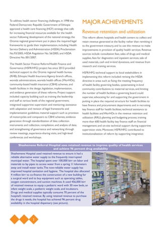 HSFR/HFG End of Project Regional Report - Oromia | PDF