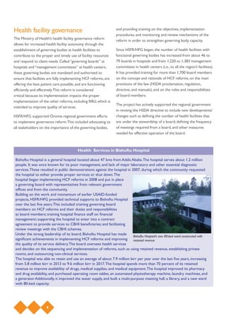 HSFR/HFG End of Project Regional Report - Oromia | PDF