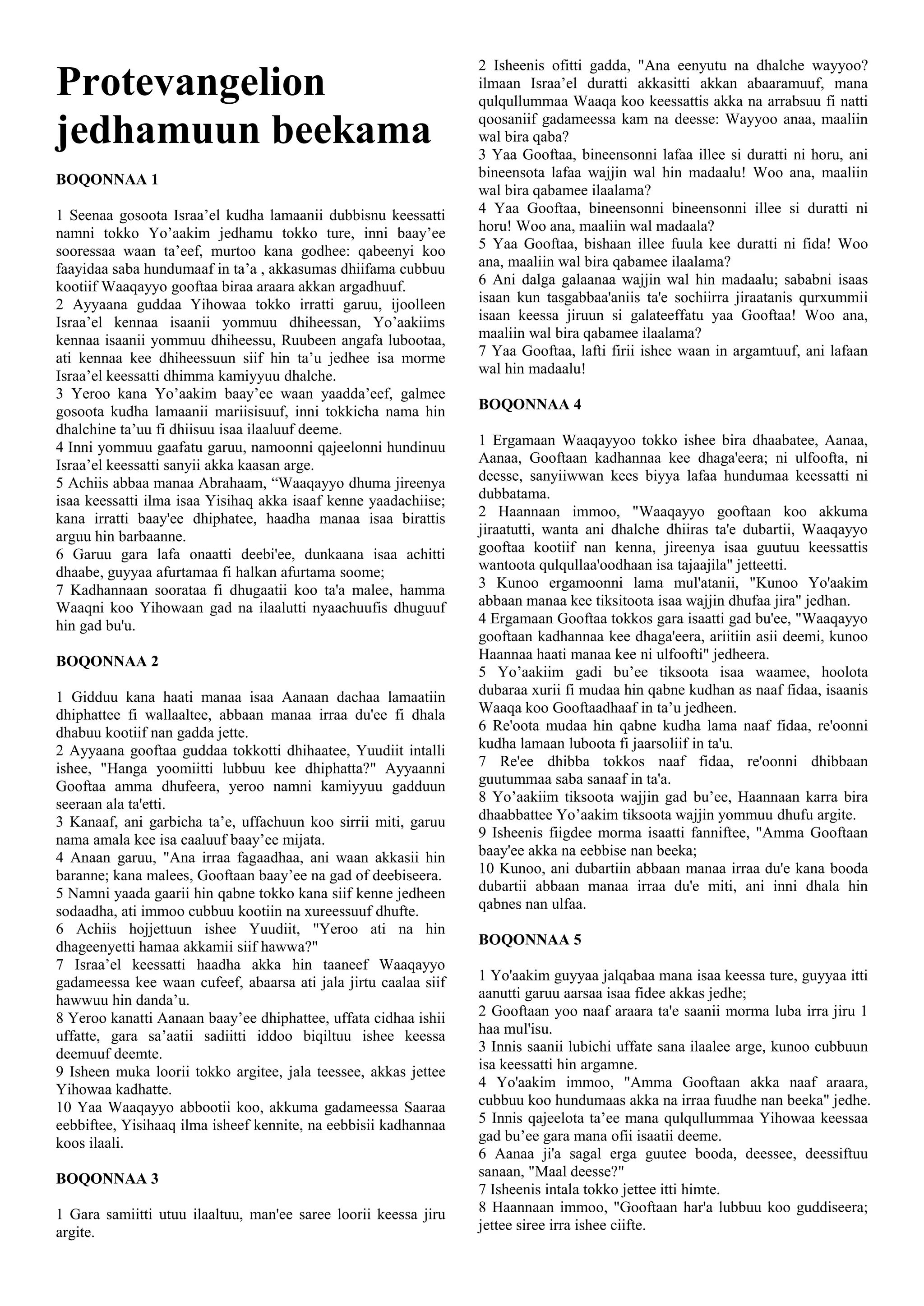 Oromo - The Protevangelion.pdf