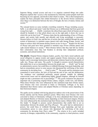 Oromo peoplehood historical and cultural overview | PDF