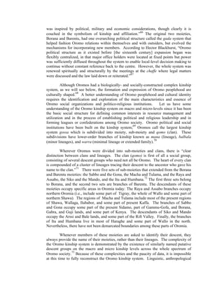 Oromo peoplehood historical and cultural overview | PDF