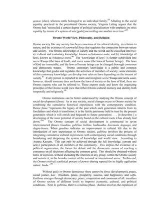 Oromo peoplehood historical and cultural overview | PDF