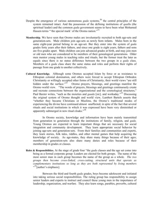 Oromo peoplehood historical and cultural overview | PDF