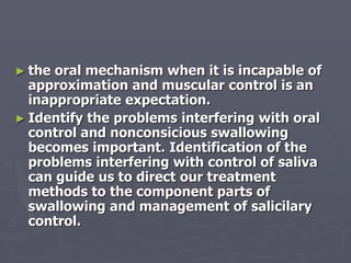 oromotor problems in cerebral palsy .ppt