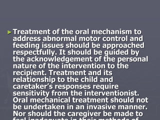 oromotor problems in cerebral palsy .ppt
