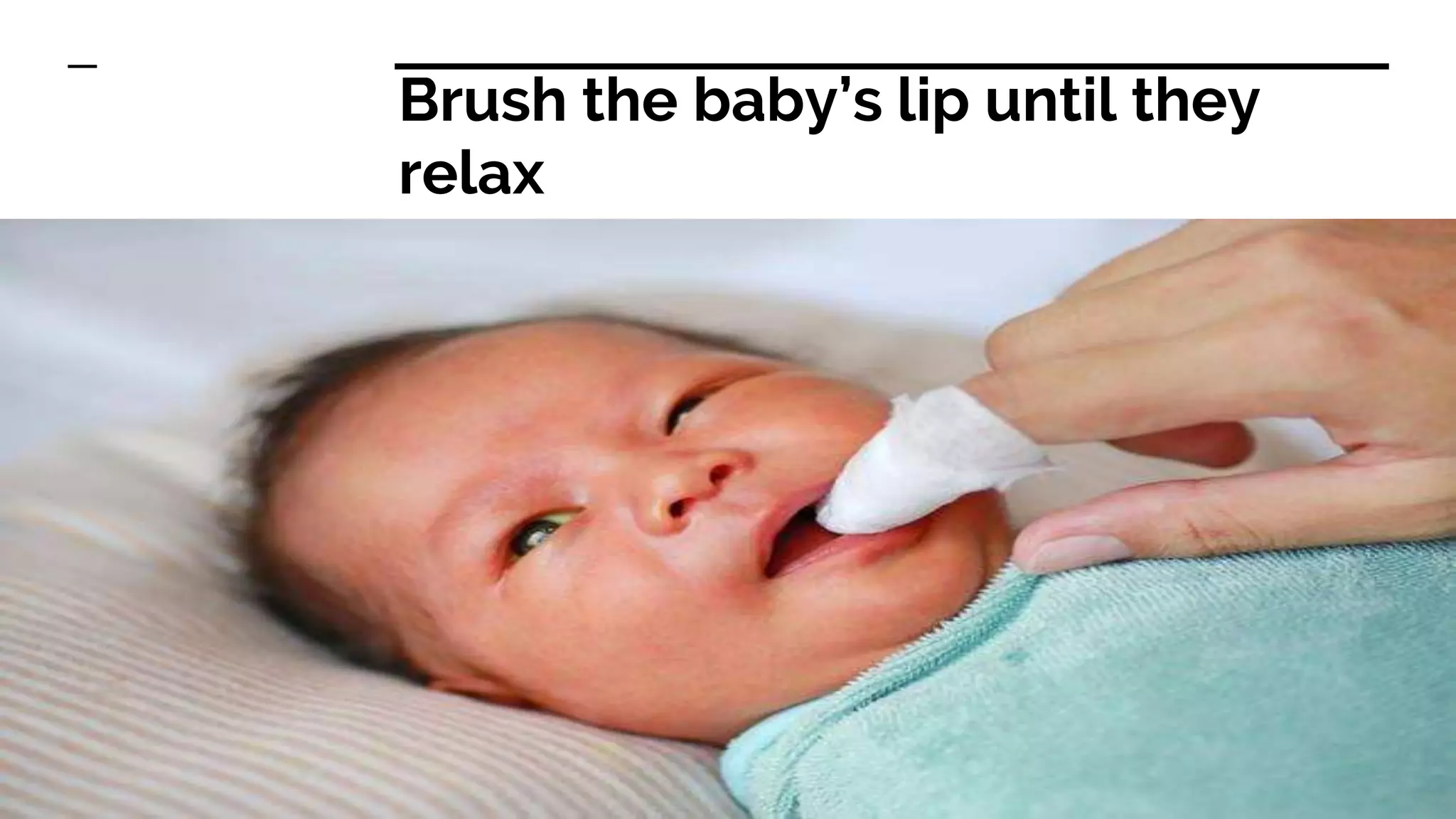 Oro motor stimulation for new born | PPTX