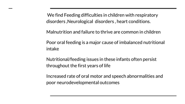 Oro motor stimulation for new born | PPTX