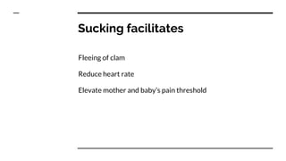 Oro motor stimulation for new born | PPTX