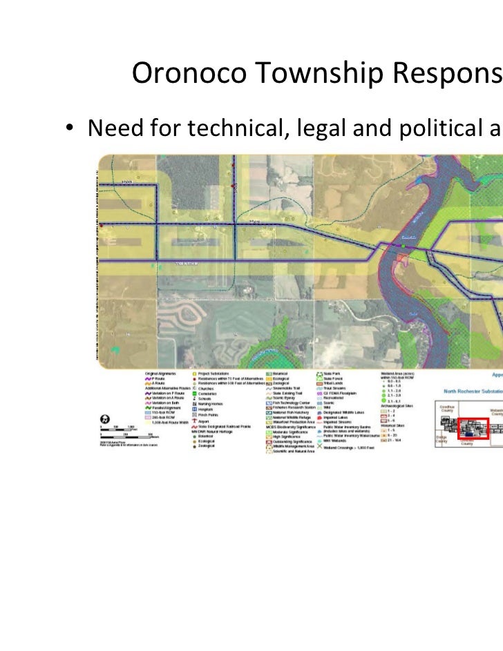 Oronoco Township CapX2020 Overview