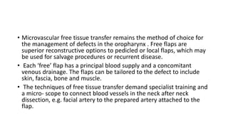 Oropharyngeal cancer | PPTX