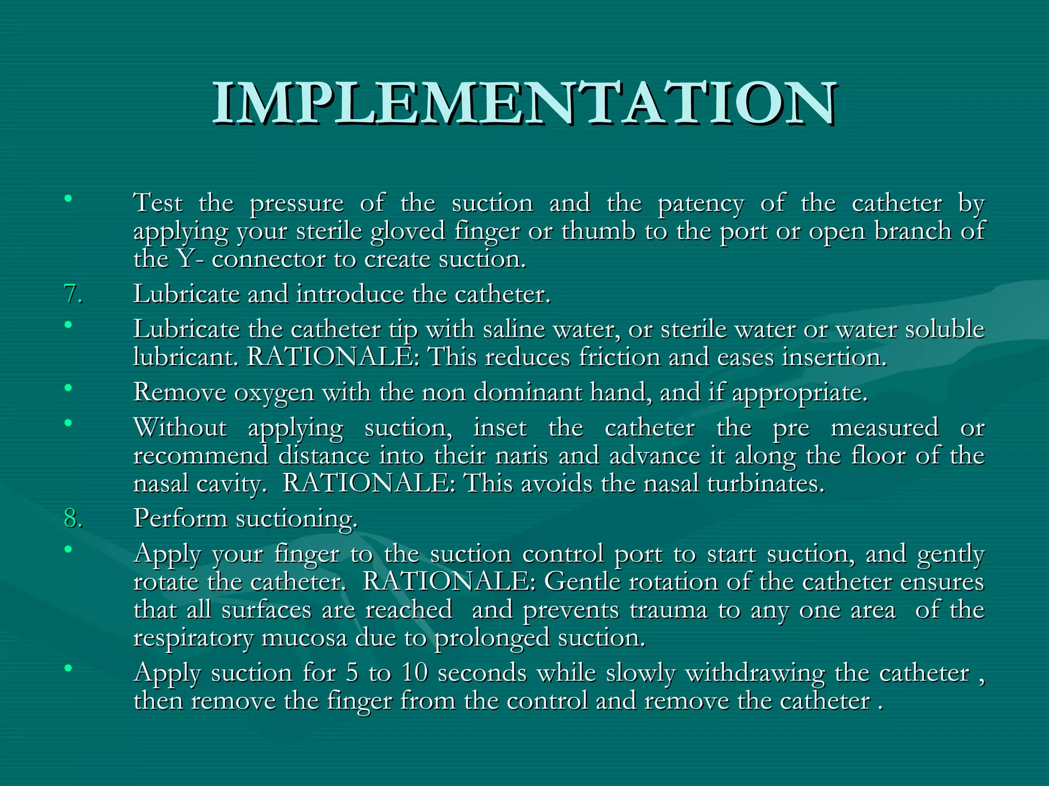 Oropharyngeal , nasopharyngeal and naso tracheal suctioning | PPT