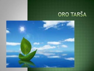 Oro tarša | PPTX