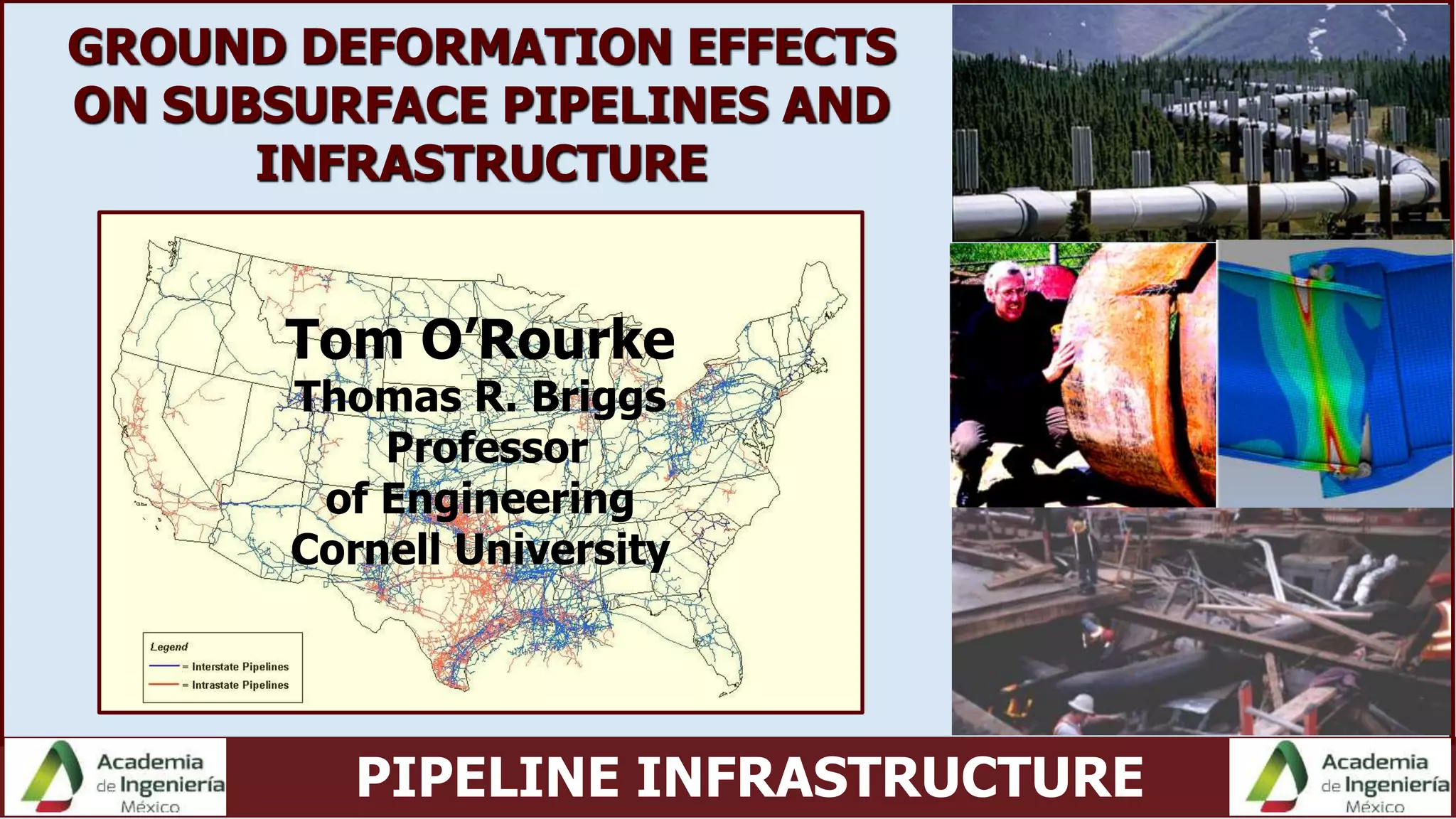 Ground deformation effects on subsurface pipelines and infrastructure | PPTX | Civil Engineering ...