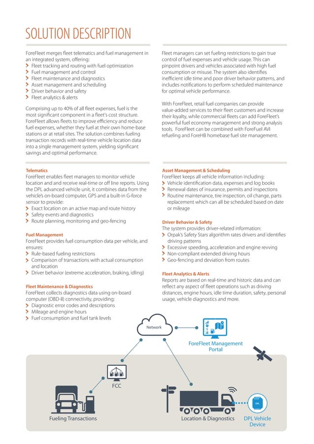 Orpak ForeFleet - Commercial Fleet Fueling Solution | PDF | Commercial ...