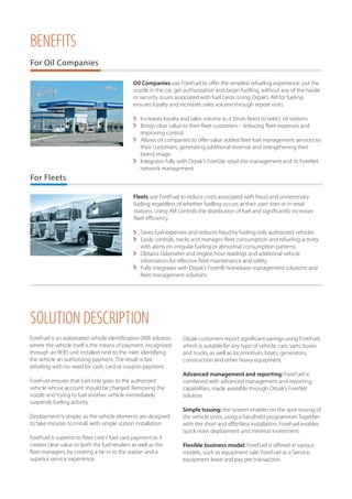 Orpak ForeFuel - Automated RFID Fueling Solution | PDF