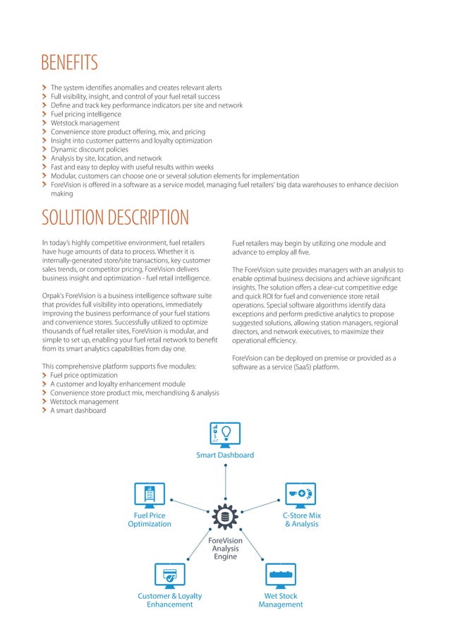 Orpak ForeVision | PDF | Logistics | Business