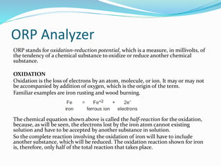 Orp analyzer | PPTX