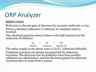 Orp analyzer | PPTX