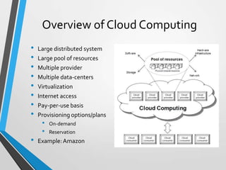 Optimization of Resource Provisioning Cost in Cloud Computing | PPTX