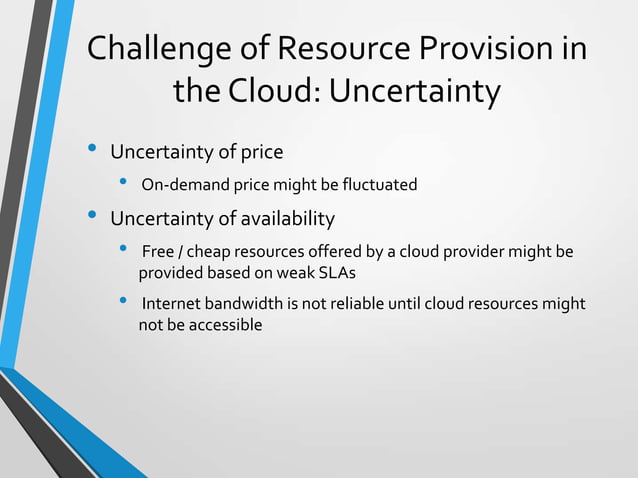 Optimization of Resource Provisioning Cost in Cloud Computing | PPTX